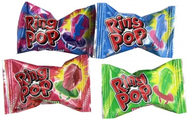 TOPPS ORIGINAL RING POP. Assorted flavors. Individually wrapped. (40 ...